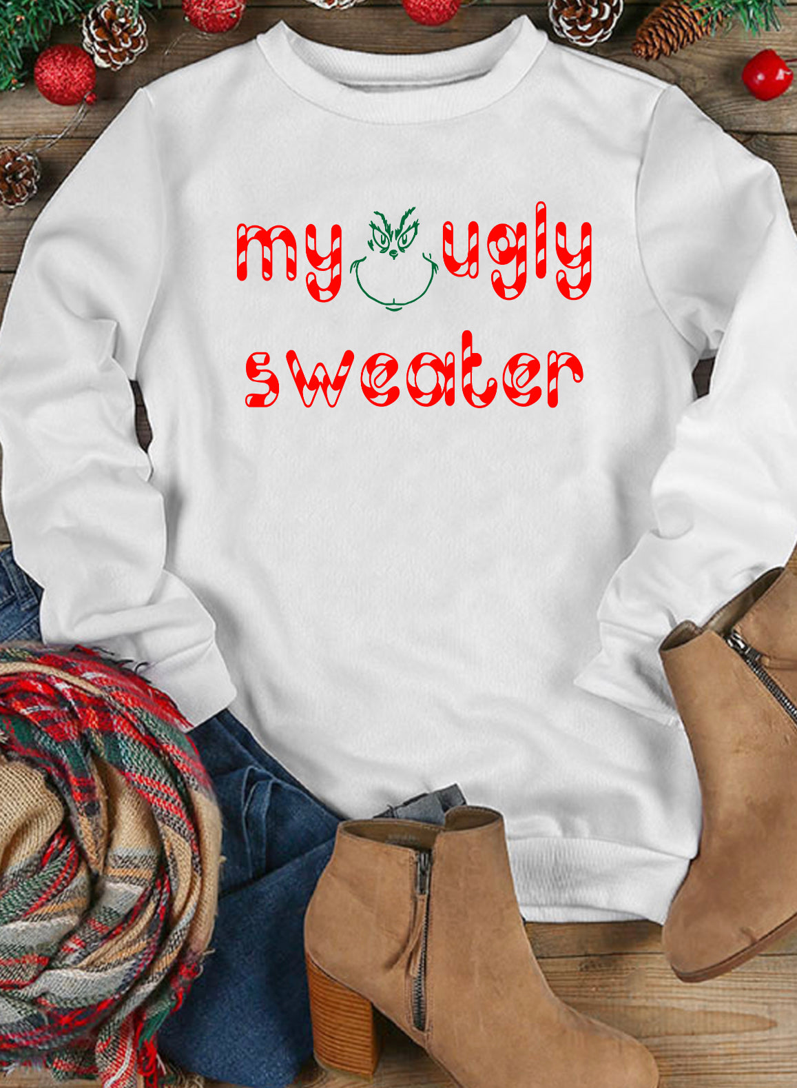 My ugly Sweater Transfer – Design Sisters and Blanks