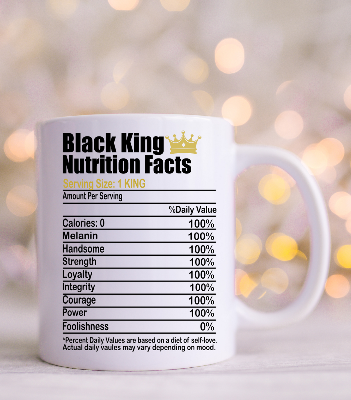Black King Nutrition Facts Decals – Design Sisters and Blanks