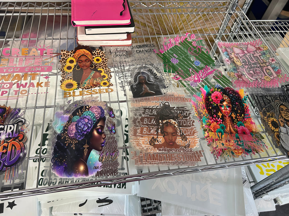 Journal UV Decals – Design Sisters and Blanks