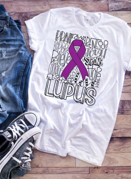 Lupus Awareness Transfer – Design Sisters and Blanks