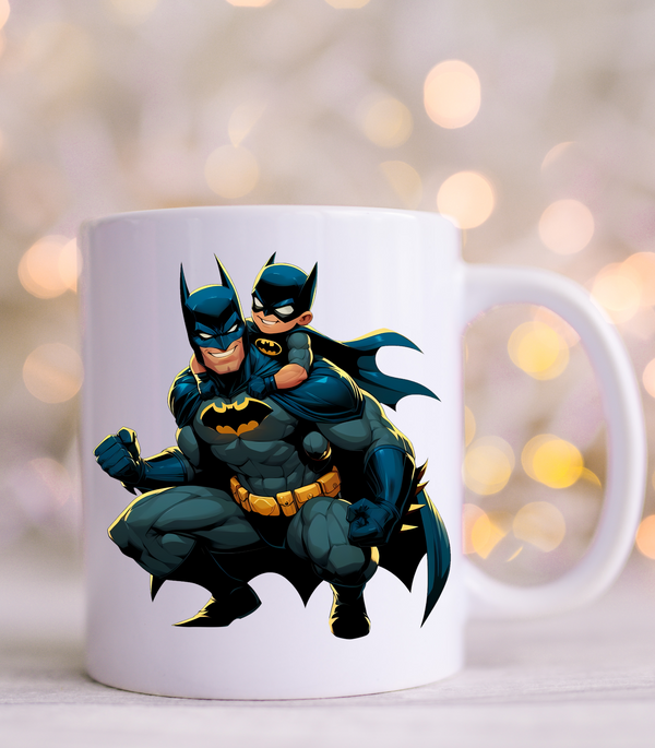 Batman Super Dad UV Decal – Design Sisters and Blanks