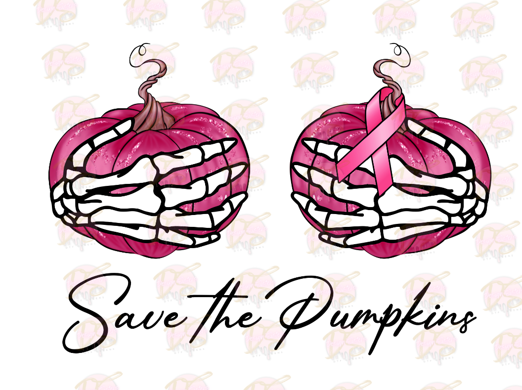 Save the Pumpkins Transfer – Design Sisters and Blanks